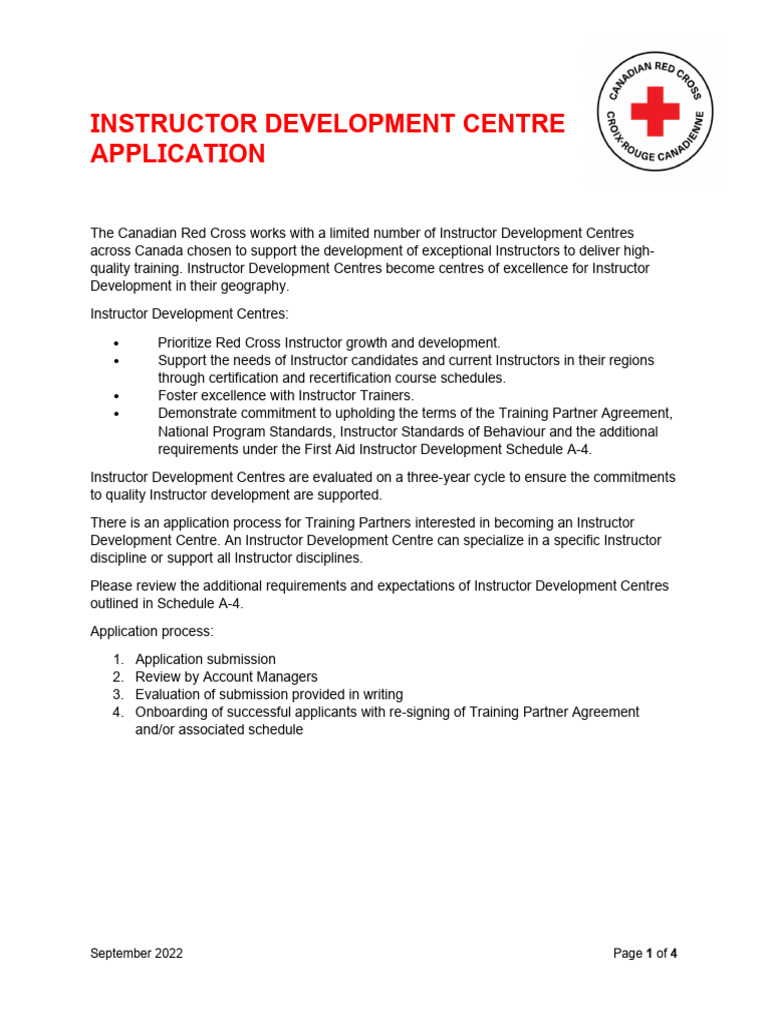 IDC Application Form 2022 EN | PDF | First Aid | Educational Technology