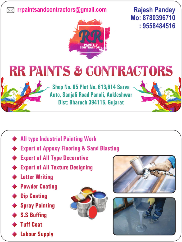 Painting Labour and Material Costs | PDF