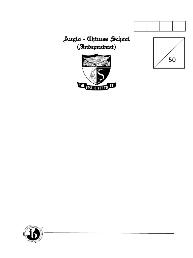 2022 FYE Y1IP Enriched Math P1 (Library) | PDF | Mathematics