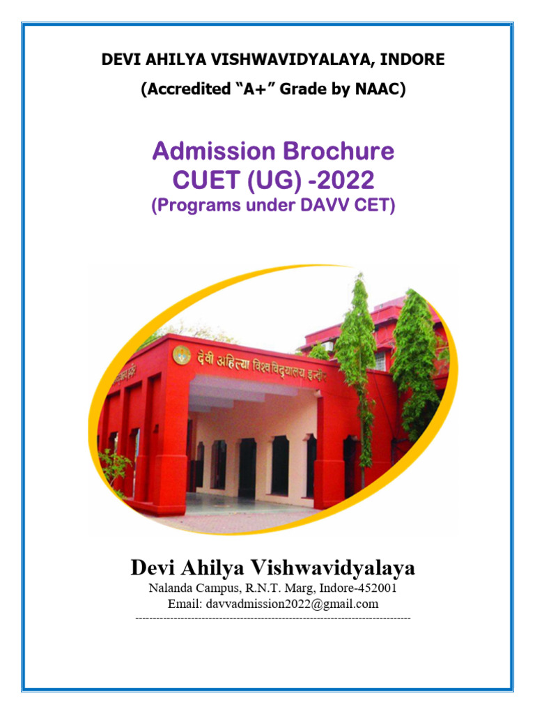 Official Brochure of MCA For International Institute of Professional Studies, Devi Ahilya ...