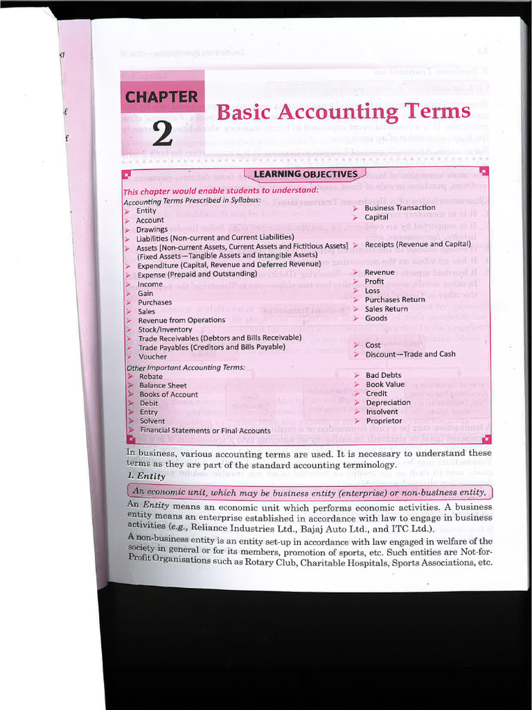 Basic Accounting Terms XII | PDF