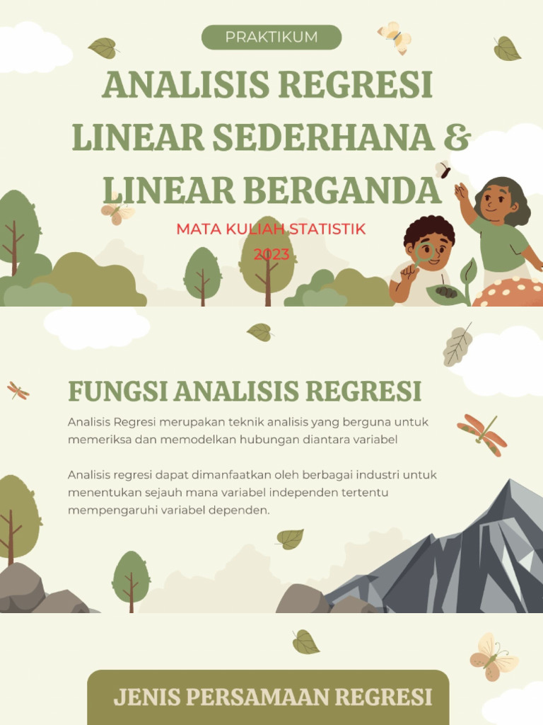 Regresi Jefri | PDF