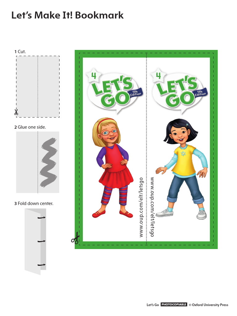 Lets Go l4 Bookmarks | PDF