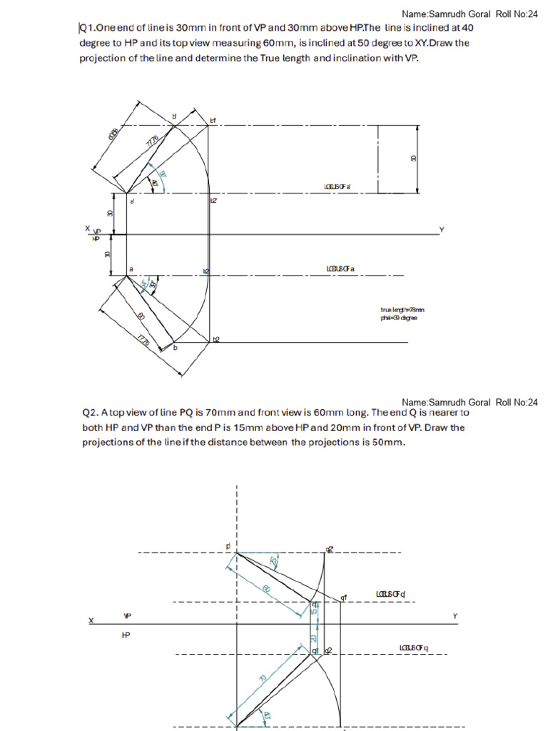 Caed Btech 1st Year Vtu | PDF