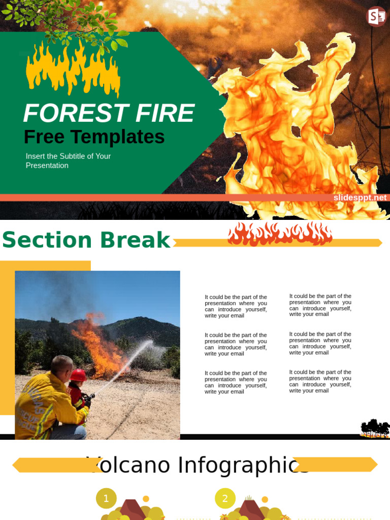 Forest Fire Template | PDF | Planets | Planets In Astrology