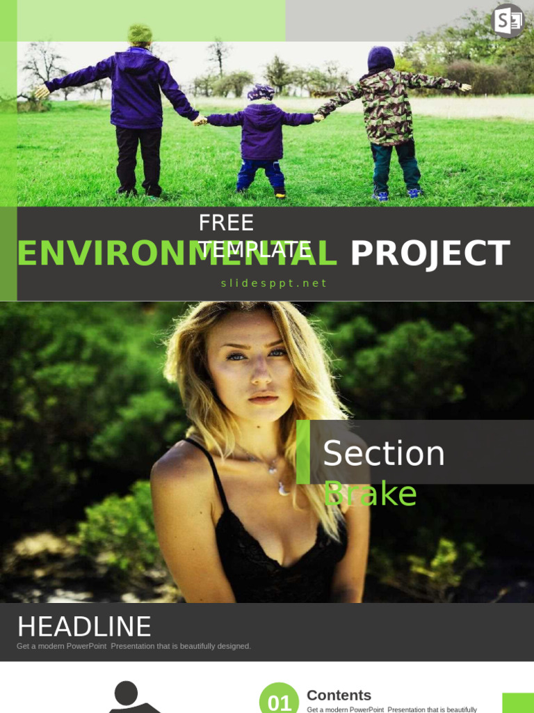 Environmental Project Template | PDF | Microsoft Power Point ...