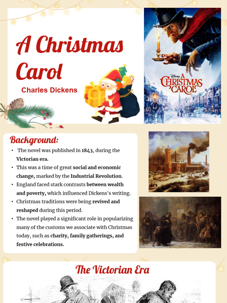 A Chirstmas Carol (Stave 1) PPTX | PDF | Ebenezer Scrooge | A Christmas ...