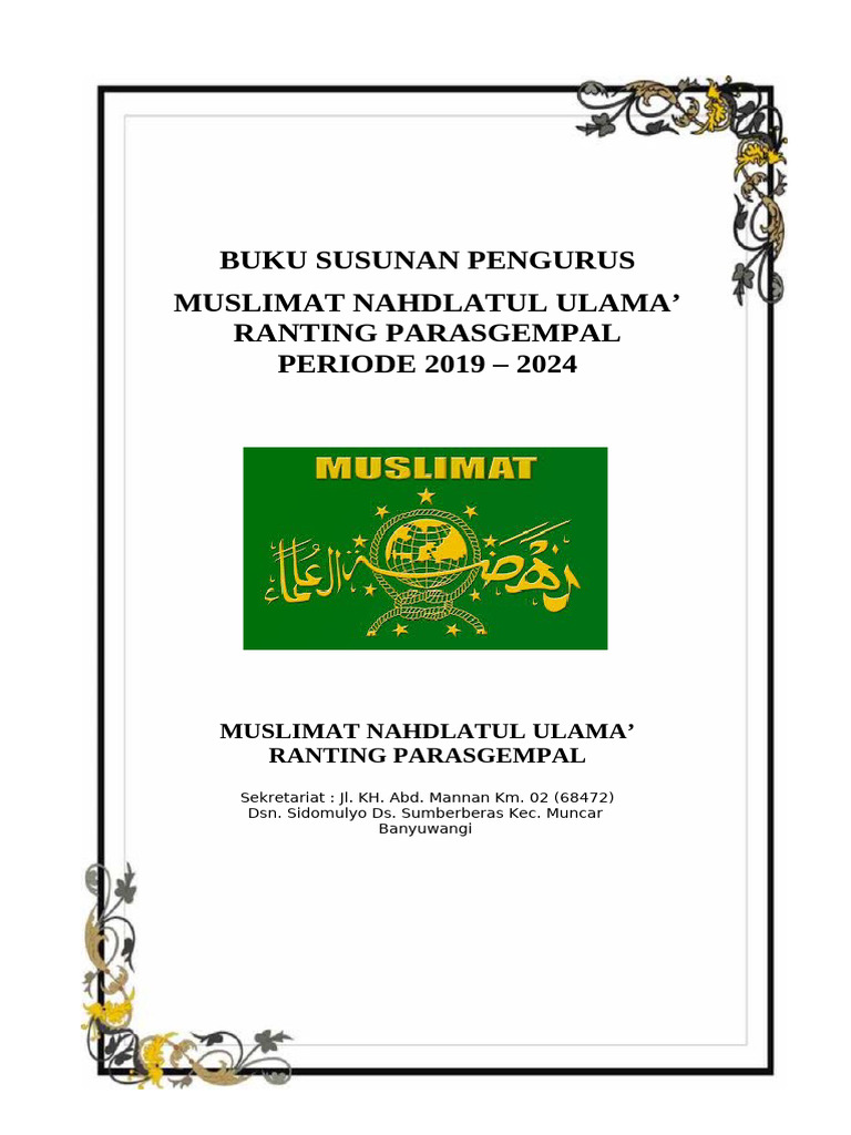 Caver Panitia Muslimat | PDF