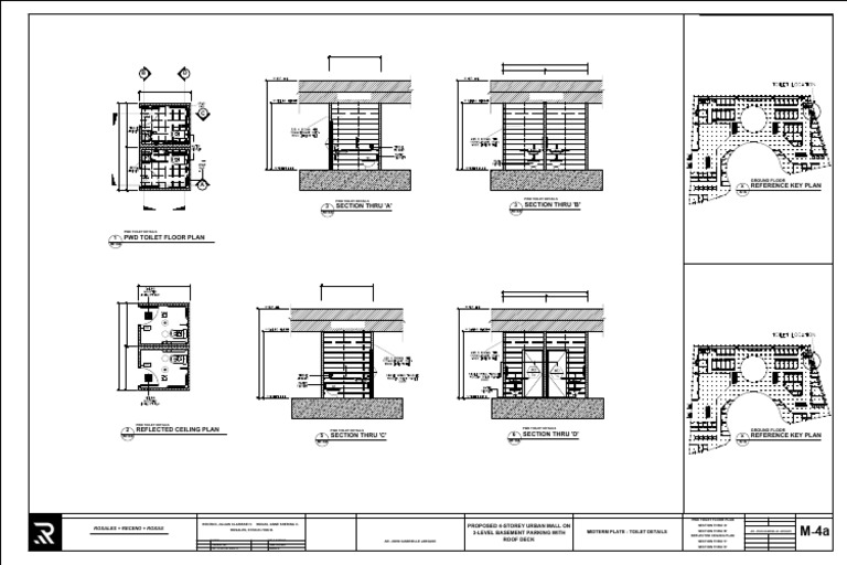 PWD Toilet Details and Plans | PDF