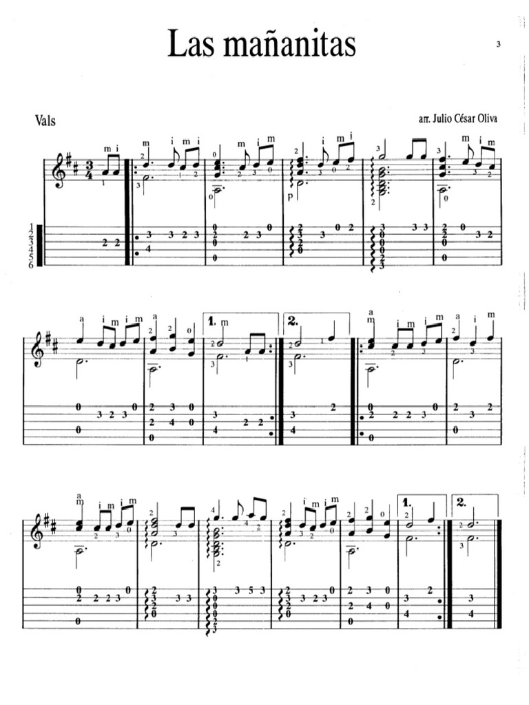 Las Mañanitas | PDF