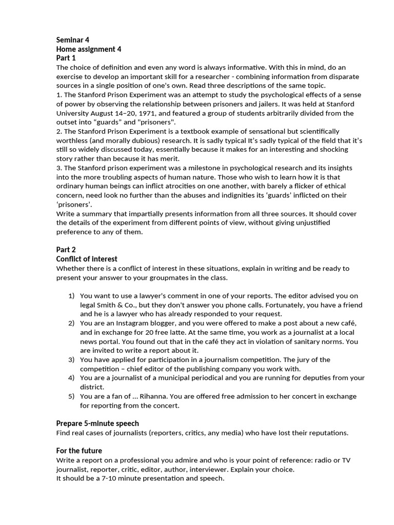 Stanford Prison Experiment Analysis and Ethics | PDF | Psychology