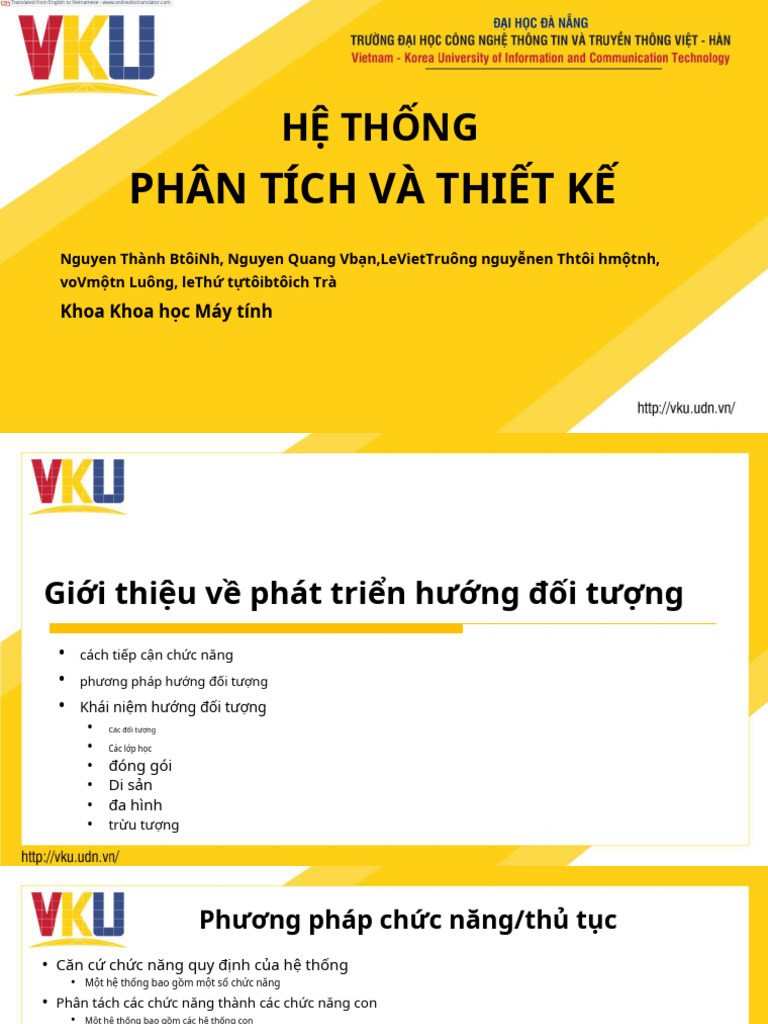 SAD - Ch1 - Introduction To Object-Oriented Development - En.vi | PDF