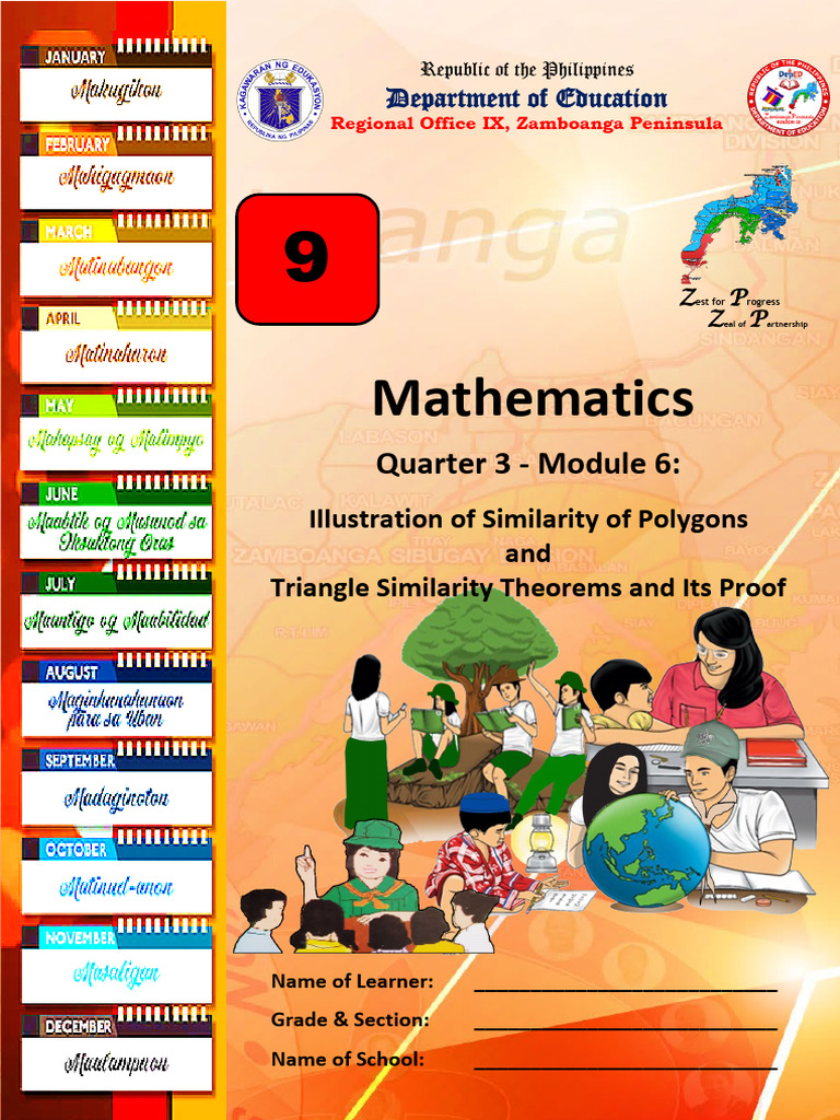 RO Q3 M6 MATH9 pdf | PDF | Triangle | Mathematics