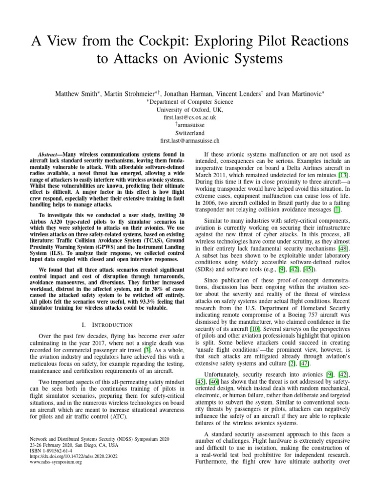 Sim Paper | PDF | Aviation | Aircraft