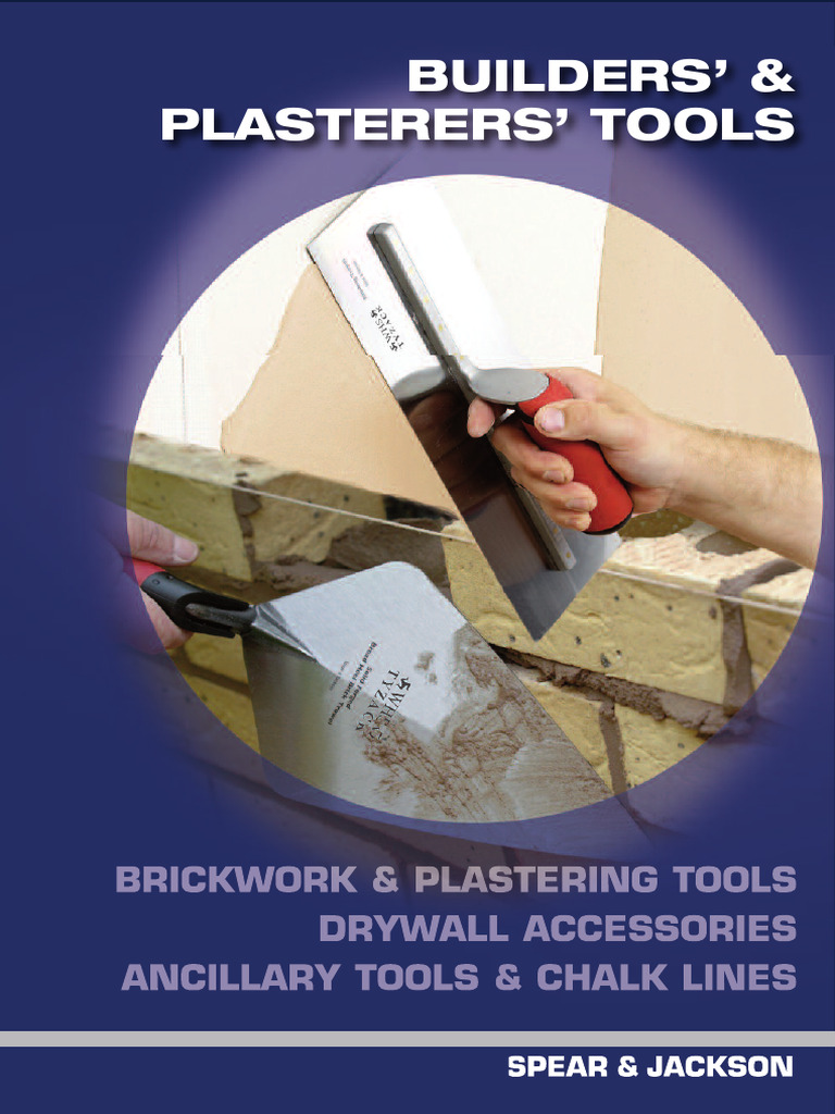 Brick Work and Plasterers 08 | PDF | Knife | Drywall
