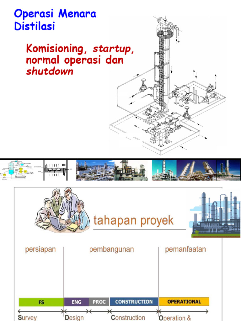 Operasi Menara Distilasi | PDF