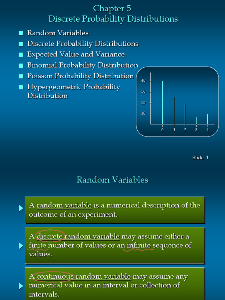 5 Discrete Probability Distributions (Student Version) | PDF ...