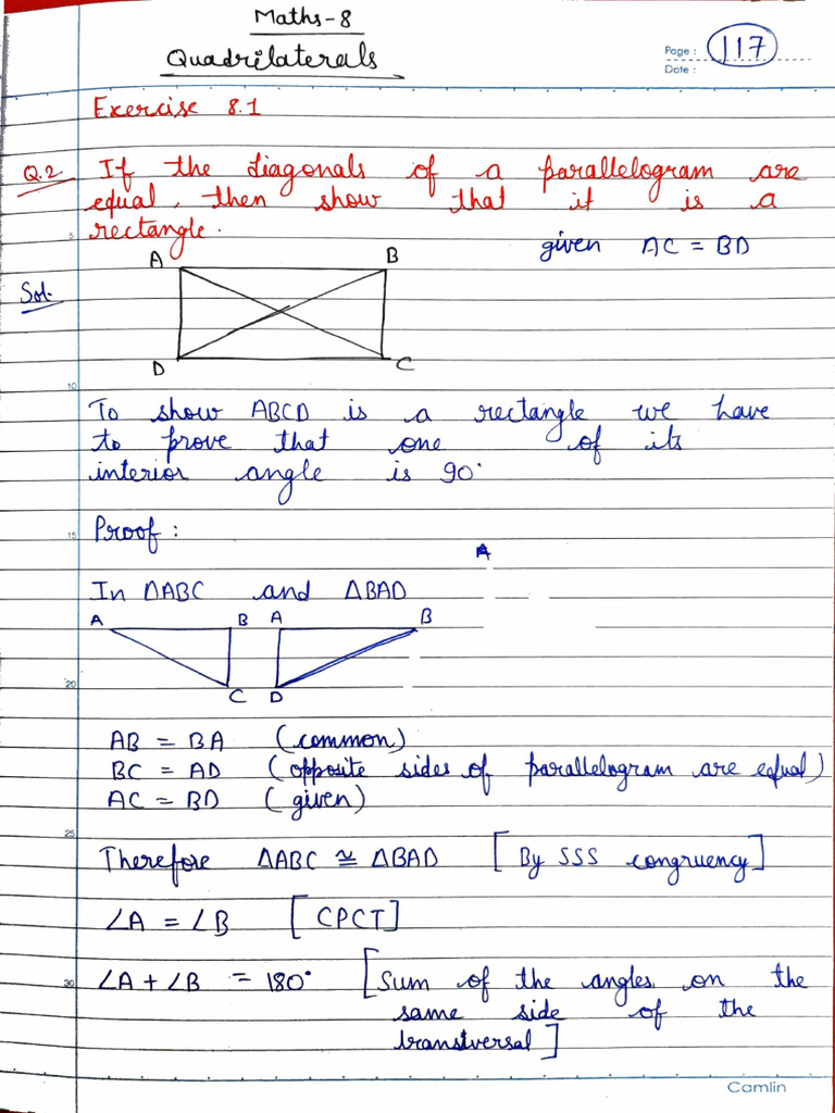 9th Quadrilaterals | PDF