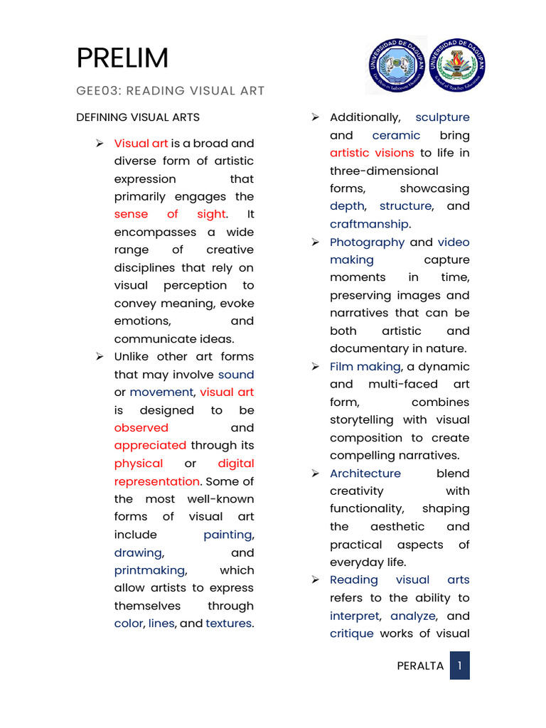 Gee03 Prelim | PDF | The Arts