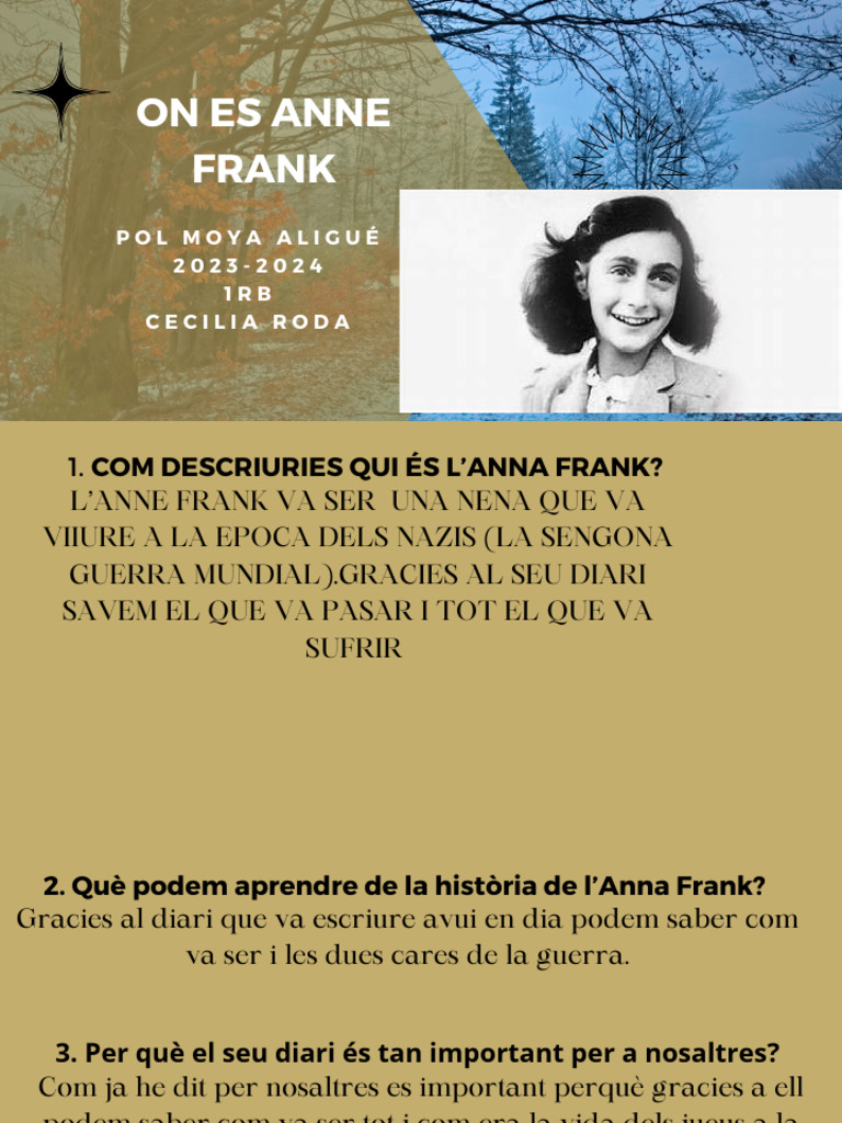 Anne frank | PDF