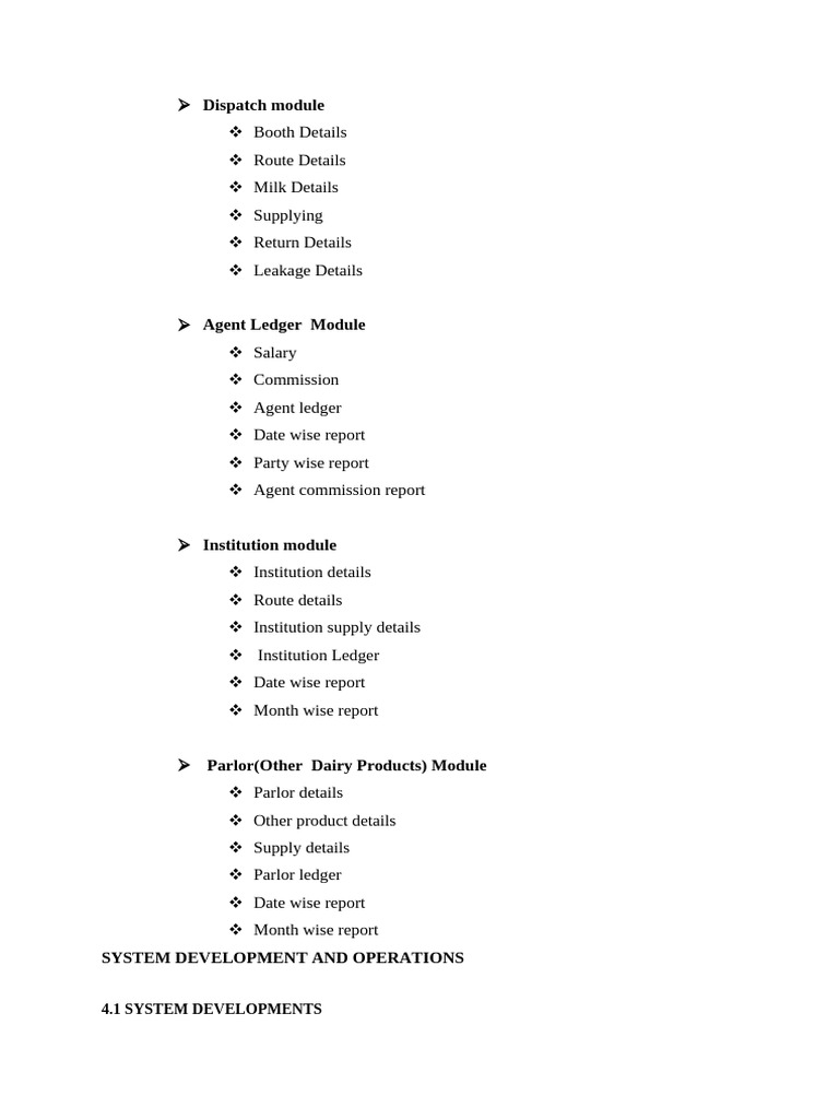 Dispatch Module | PDF | Menu | Software