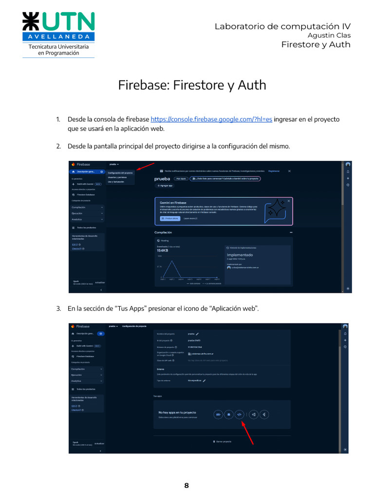 Firestore y Auth | PDF