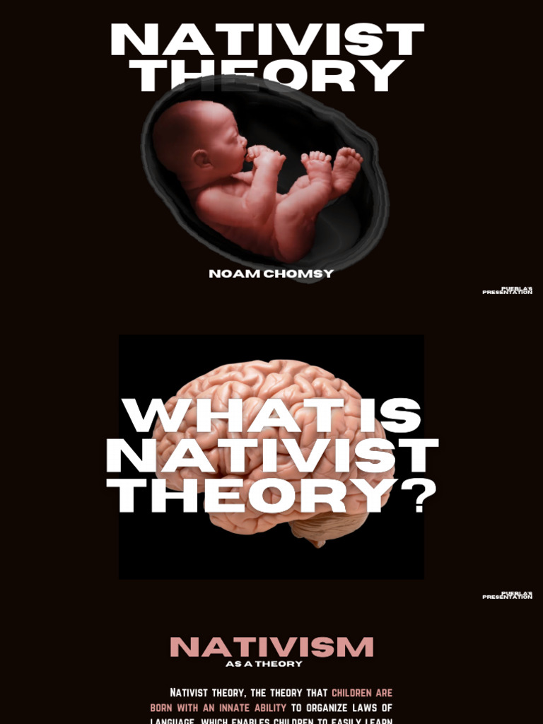 Nativist Theory of Language Acquisition | PDF
