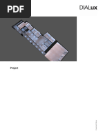 Dialux Illumination Project Report | PDF | Lighting | Components