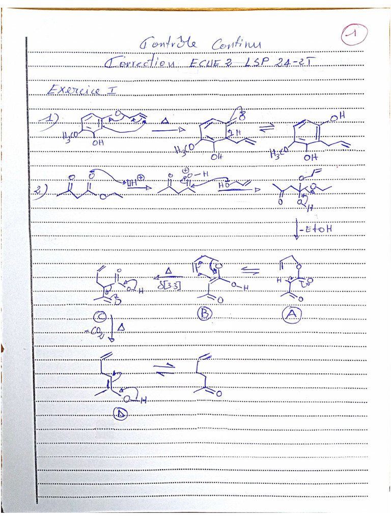 Correction Devoir ECUE2 LSP1 | PDF