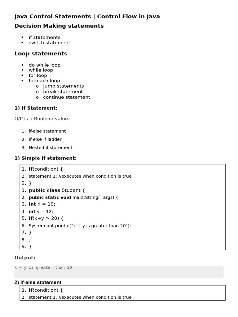 01_6_Loops | PDF | Control Flow | Object Oriented Programming 01_6_Loops | PDF | Control Flow | Object Oriented Programming