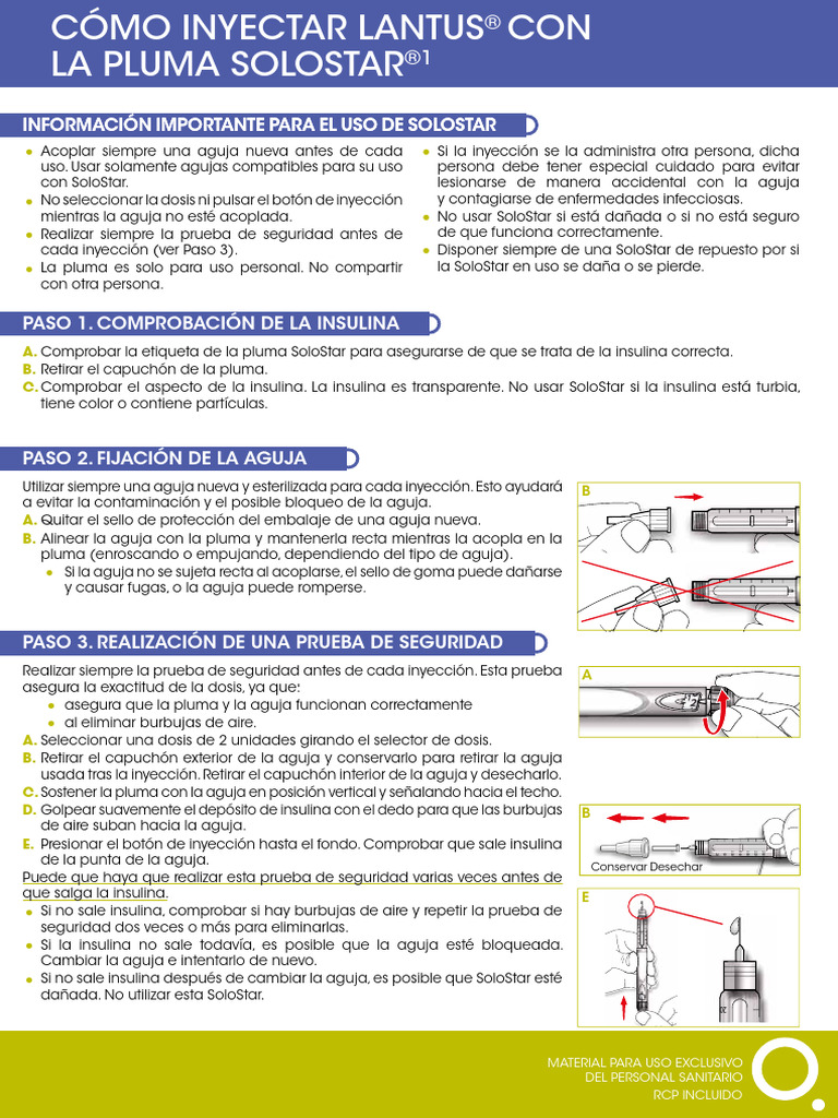 Kit Paziente - Iniezione Solostar LANTUS - en-GB - es-ES | PDF ...