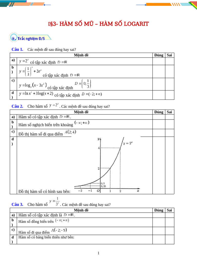 C6-B3-Ham So Mu Ham So Logarit-S A | PDF
