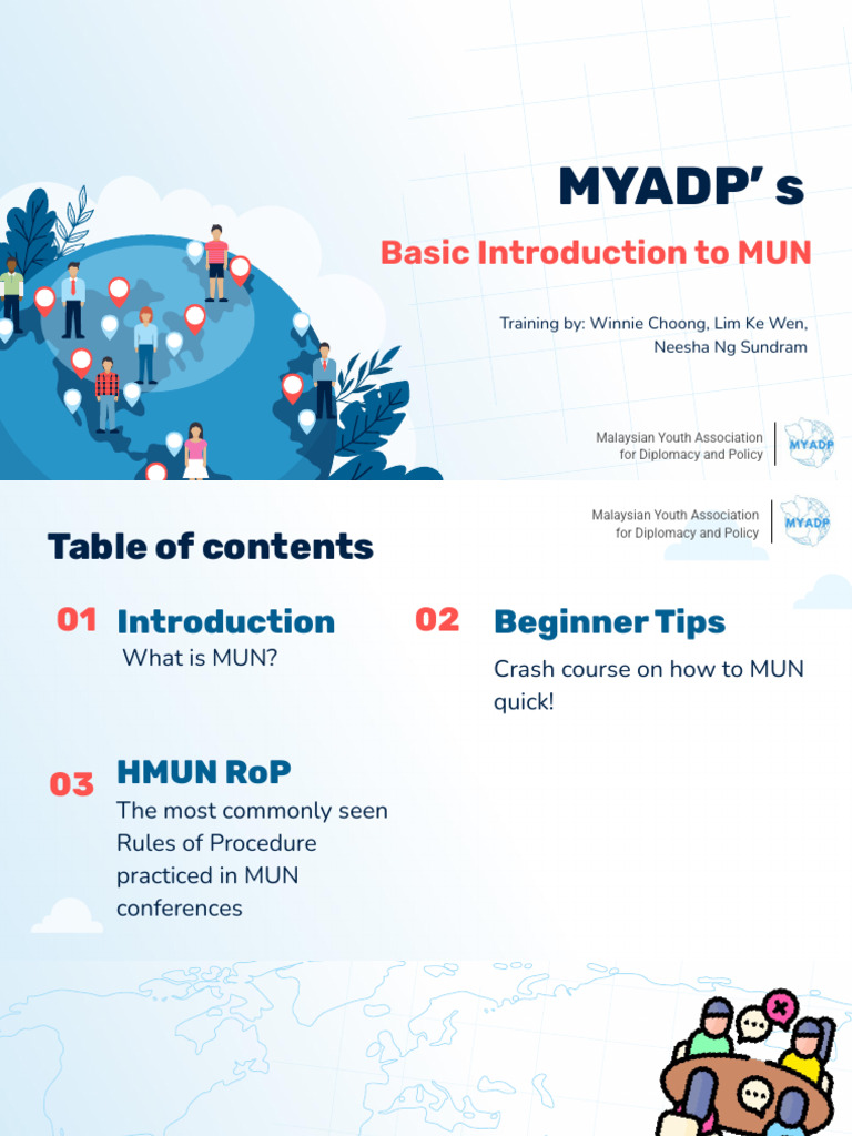 MUN For Beginners - HMUN ROP | PDF | Citation | Diplomacy