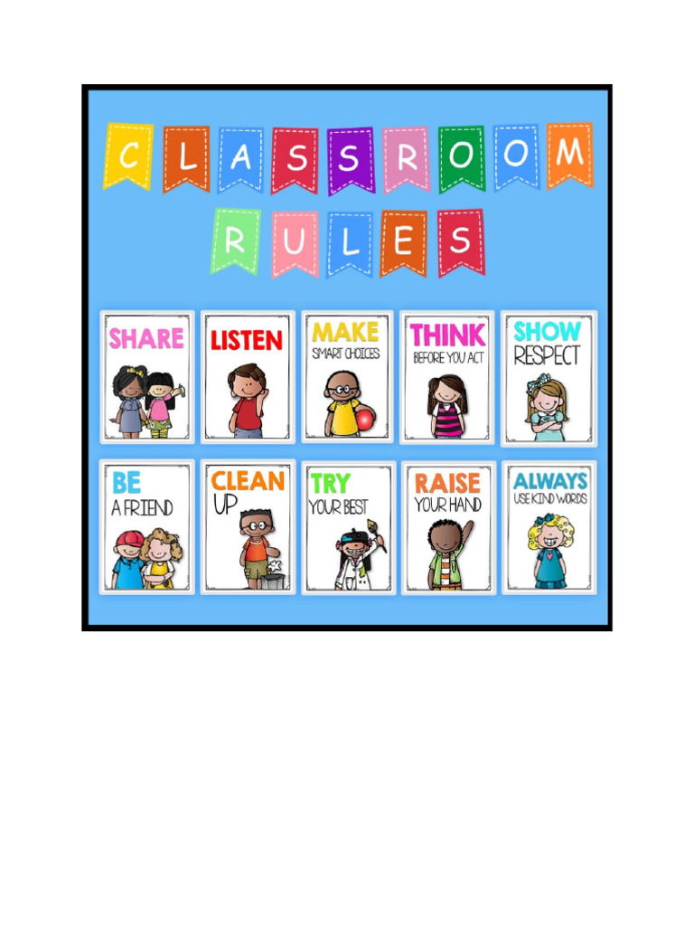 Classroom Rules | PDF