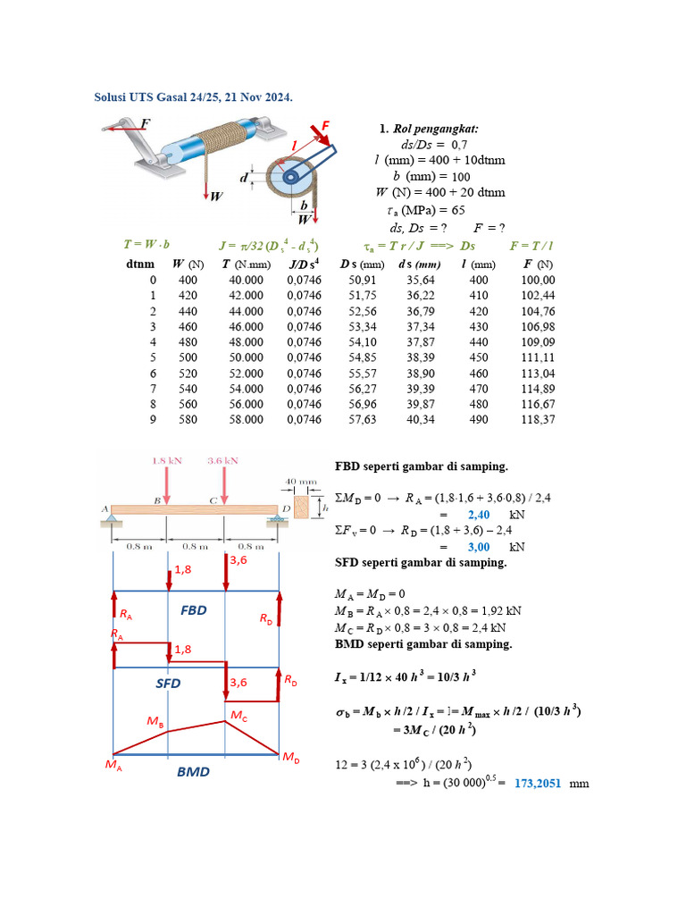 Solusi UTS 2024 - MKM | PDF