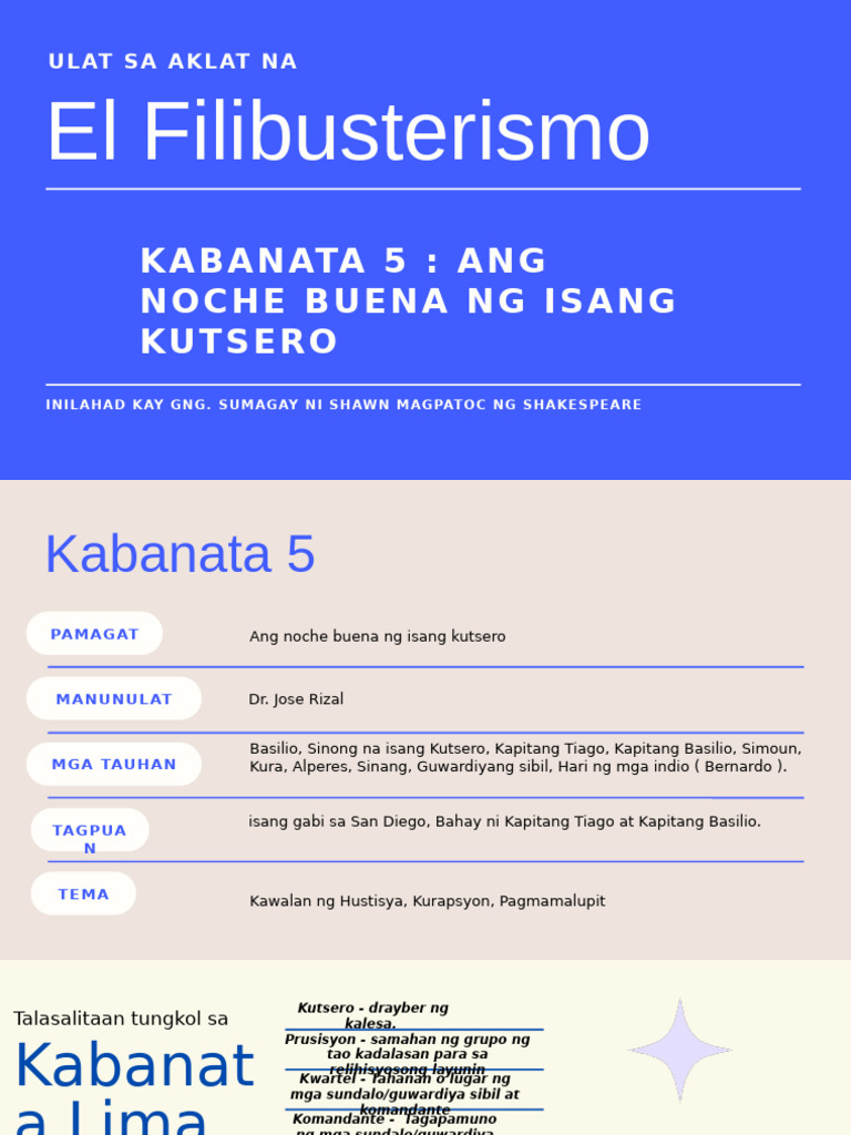 Shakespeare Kabanata 5 | PDF