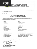 Sterilization Certificate Format | PDF | Law | Technology & Engineering