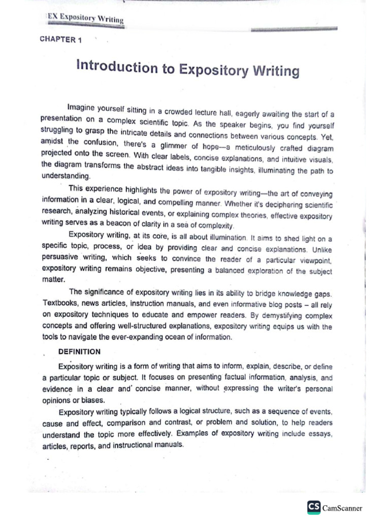 5 Expository Writing | PDF