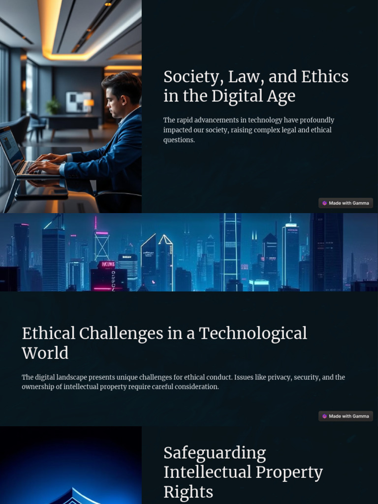 Digital Ethics and Intellectual Property | PDF