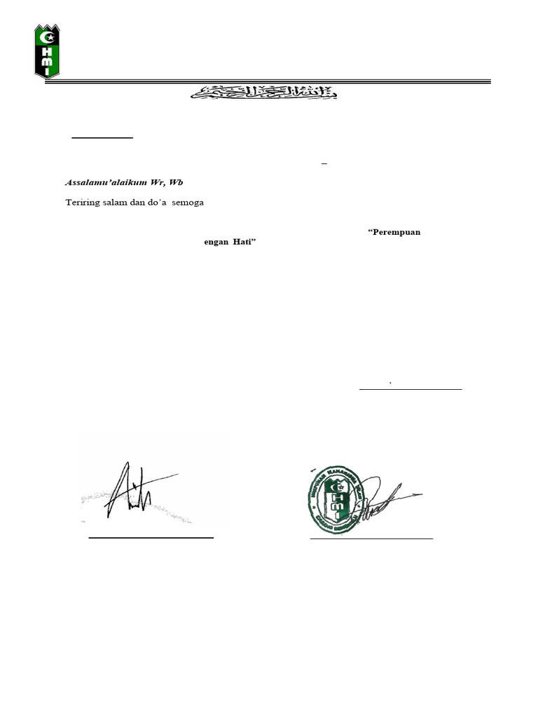 Undangan Kom Umb Ii | PDF