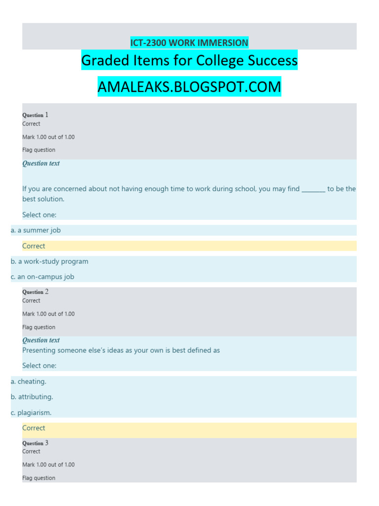 Work - Immersion 1-20 | PDF | Employment