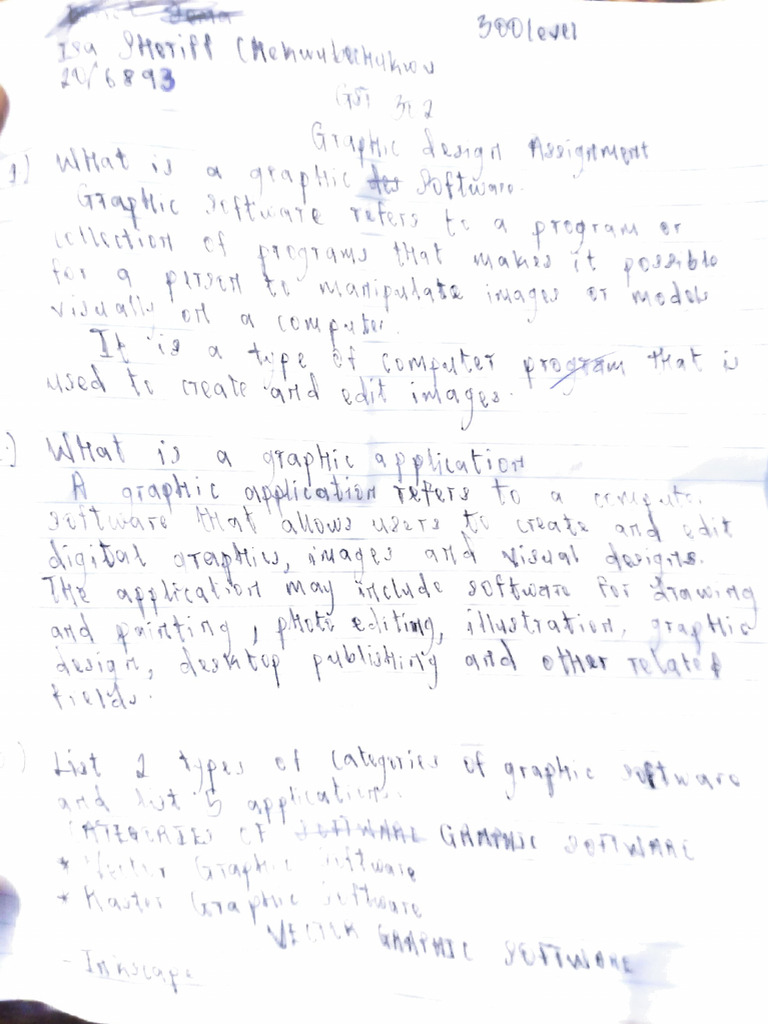 Graphic Design Assignment | PDF