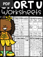 4 - Short o Worksheets - CVC Words | PDF