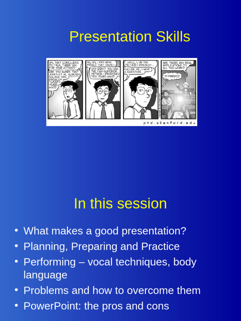 Presentation skills | PDF | Microsoft Power Point