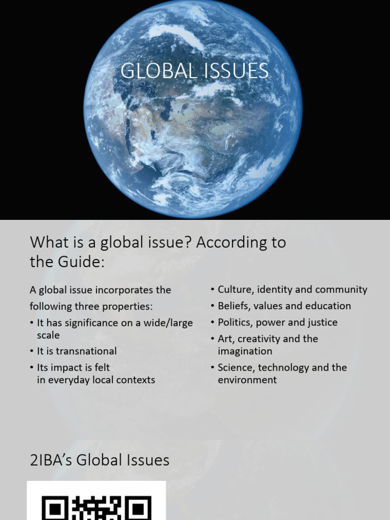 Global Issues | PDF