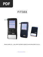 Alcolizer LE5 Alcohol Tester User Manual v25 | PDF | Battery Charger