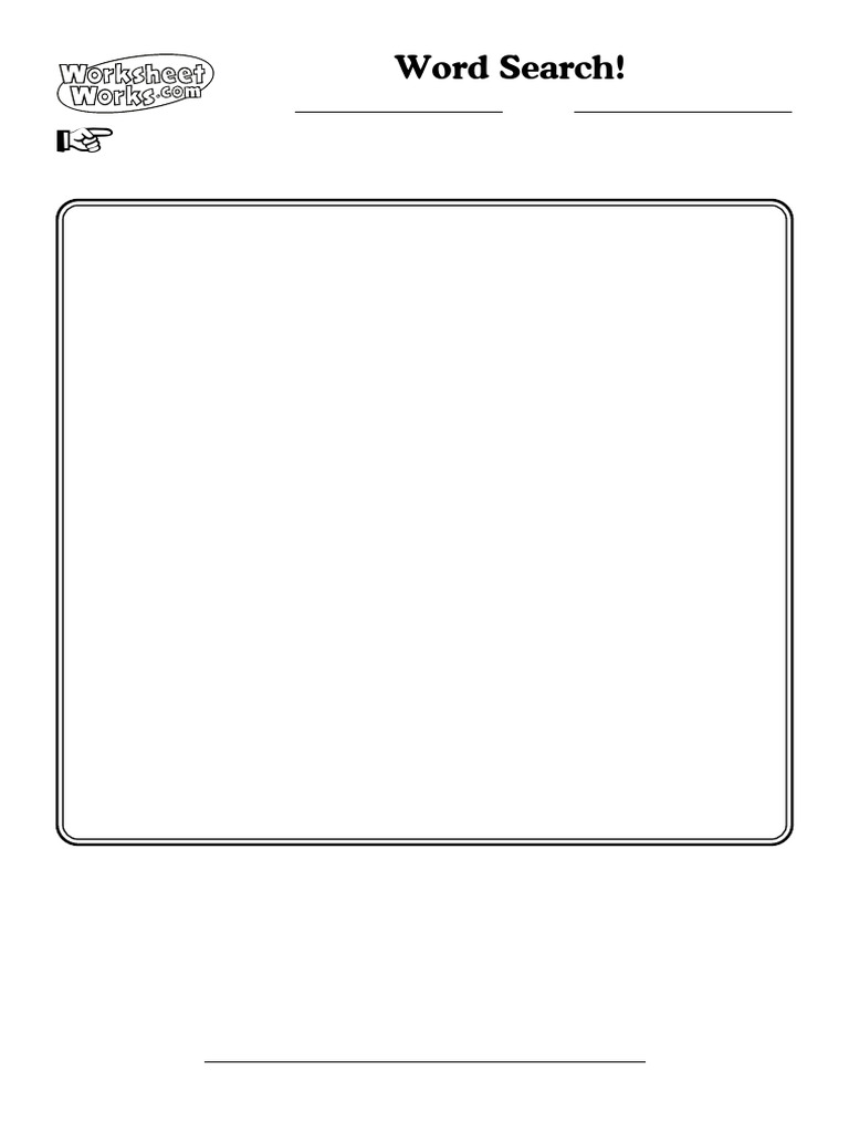WorksheetWorks Word Search 1 | PDF | Word Search | Word Puzzles