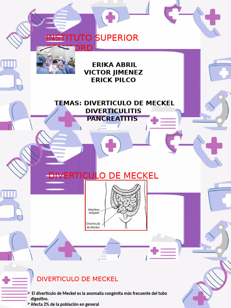 Diapos Davicho | PDF | Páncreas | Enfermedades y trastornos