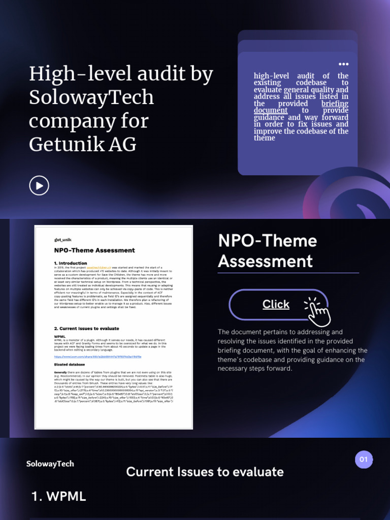 Codebase Audit for Getunik AG Theme | PDF | Search Engine Optimization ...