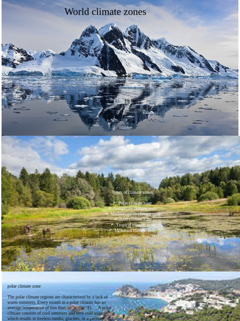 Overview of World Climate Zones | PDF